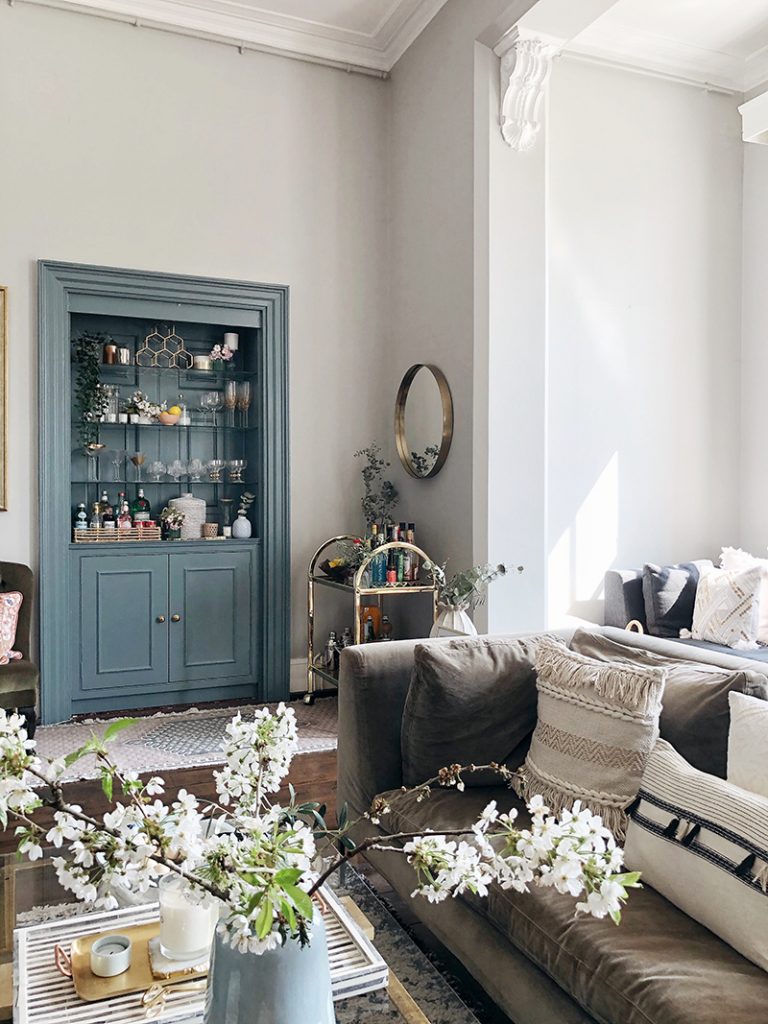 Our Home Bar Area Transformation - Monica Beatrice