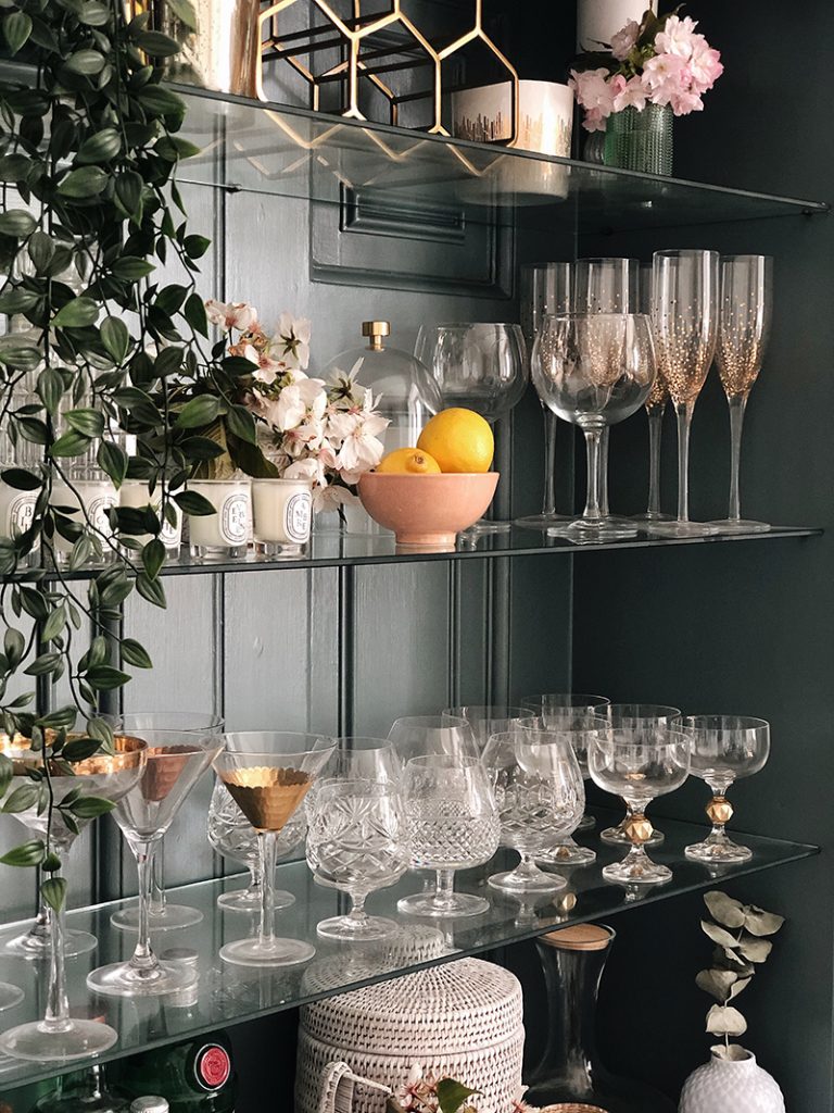 Our Home Bar Area Transformation - Monica Beatrice