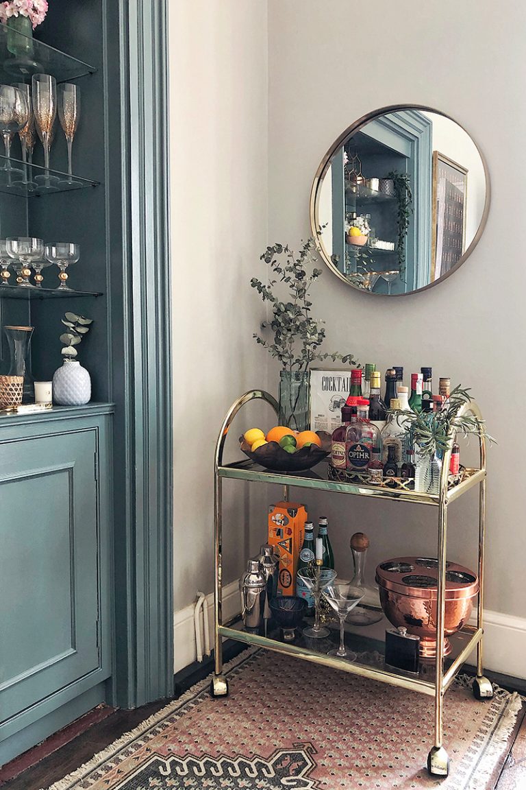 Our Home Bar Area Transformation - Monica Beatrice